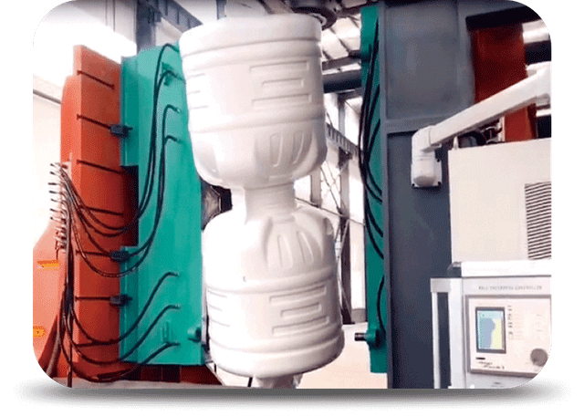 Water tank blow molding machine, blow molding machine - Yankang